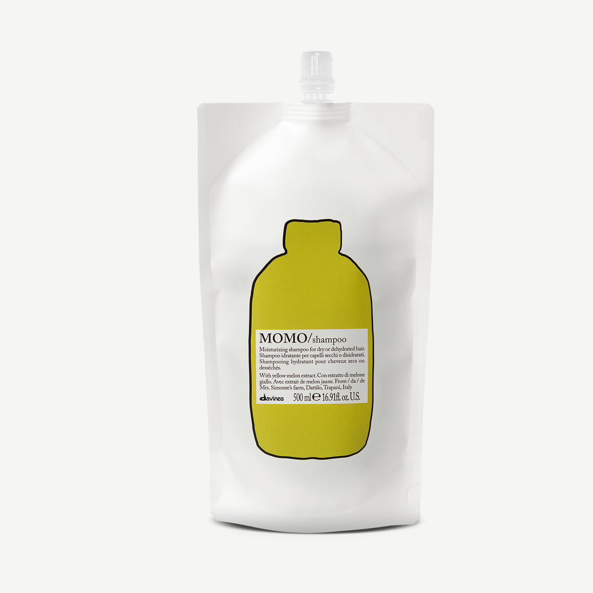 Hydrating Shampoo for dry and dehydrated hair MOMO Shampoo | Davines ...
